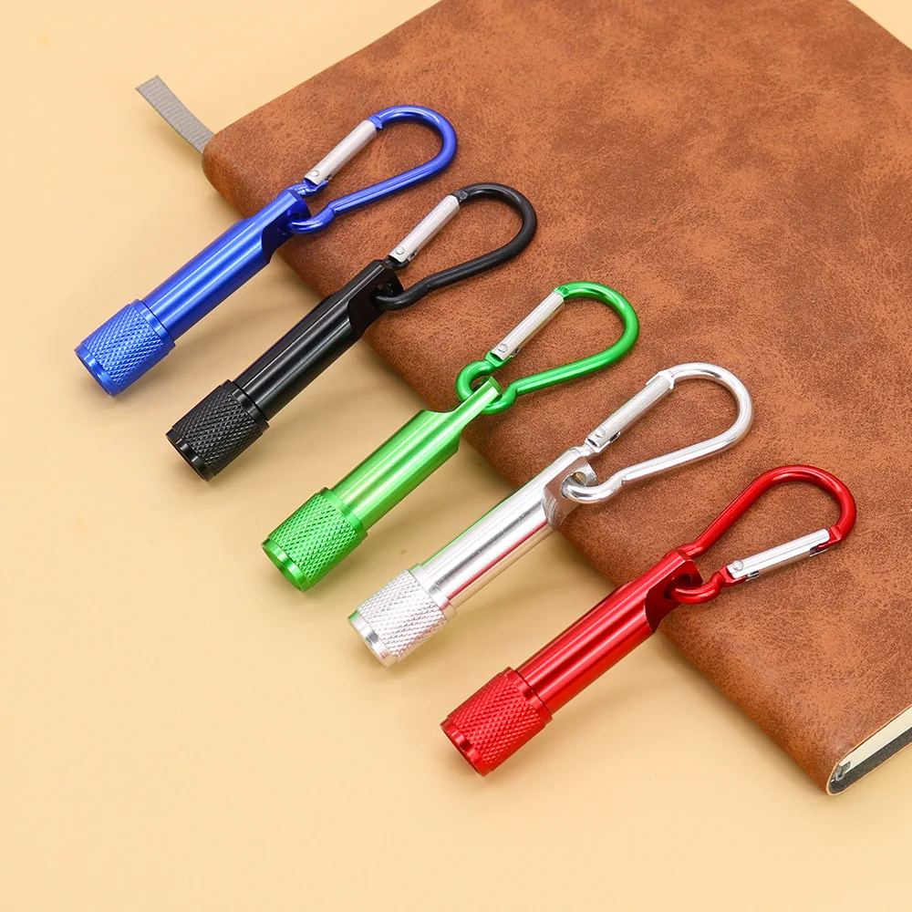 Custom Logo Mini LED Aluminum Flashlight Powerful Touch Light With ...
