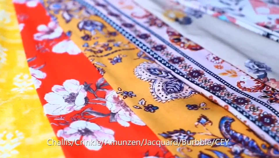 Spun Rayon Shirting Fabri 2020 Latest Stock Lot Soft Color Viscose For ...