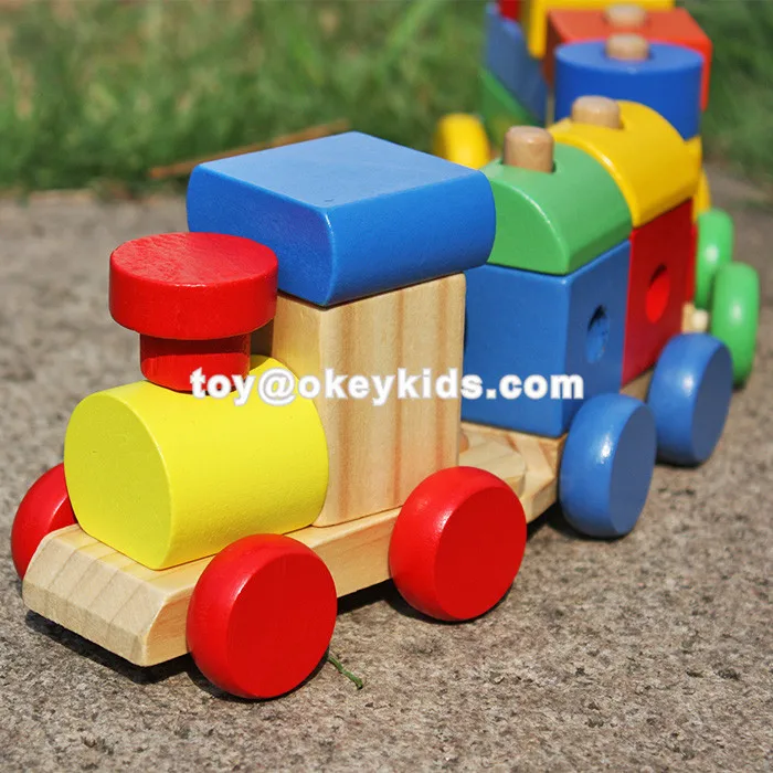 Wholesale Fashion Kids Wooden Block Toy Car W04a280 - Buy Block Toy Car ...