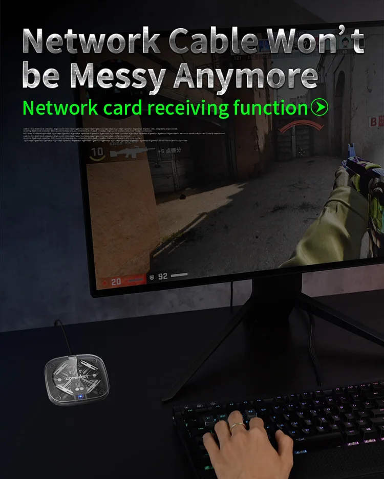 Realtek 8814AU Chipset 802.11ac Wireless USB Adapter - Comfast CF-960AC