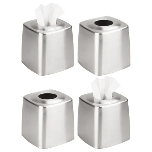 Stainless Steel Tissue Box For Dinner Tableware Use Custom Logo ...