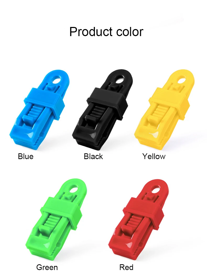 Durable Windproof Rope Clamps For Tarp & Canopy - Oem