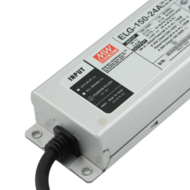 Meanwell Elg-150-24a-3y Led Driver Dc 150 Watt 24volt 24v Class 2 Power Supply For Led Strips 21 ...