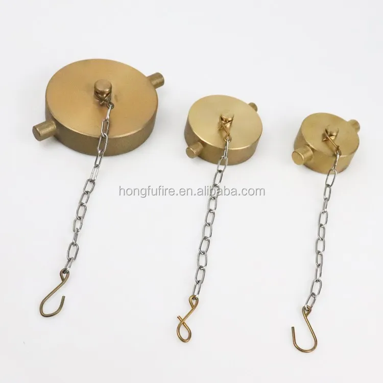 Brass Material Fire Hydrant Valve Cap Female Nh Thread Sealed Blind End ...