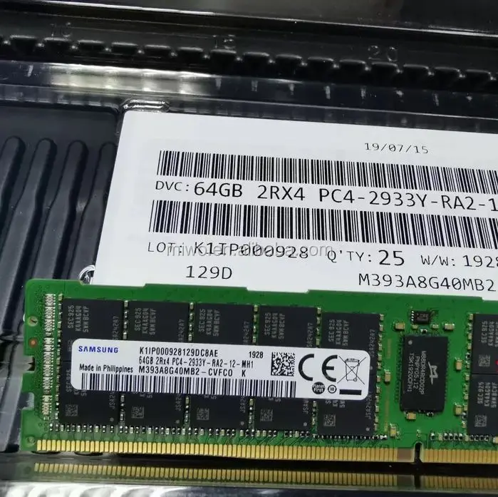 Server Memory Ram 64GB 2RX4 PC4-2933Y RECC DDR4| Alibaba.com