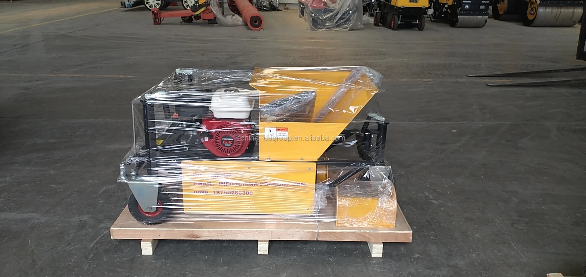 Concrete Cement Road Curb Kerb Laying Machine - Double Birds