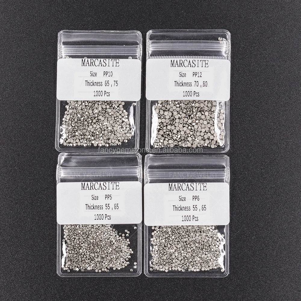 Natural Marcasite Round Loose Stones - Versatile Gemstones