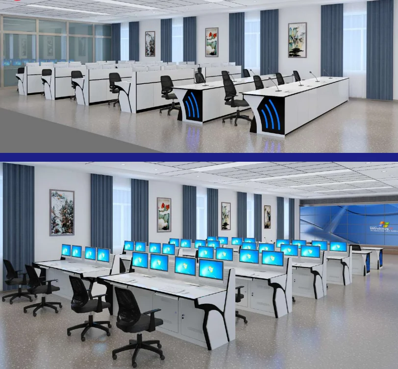 SHANEOK Monitoring Console - Modern & Durable Office Furniture