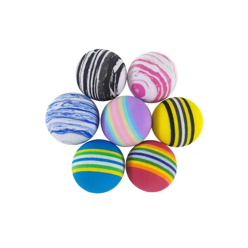 Wholesale High Quality Colorful 42mm Customized Eva Soft Foam Rainbow ...