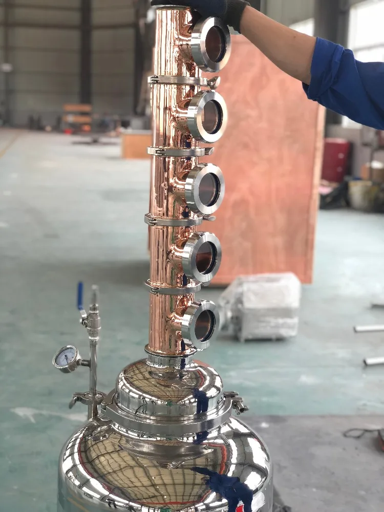 Copper Stills Distillery Complete Reflux Still 100l Small Moonshine ...