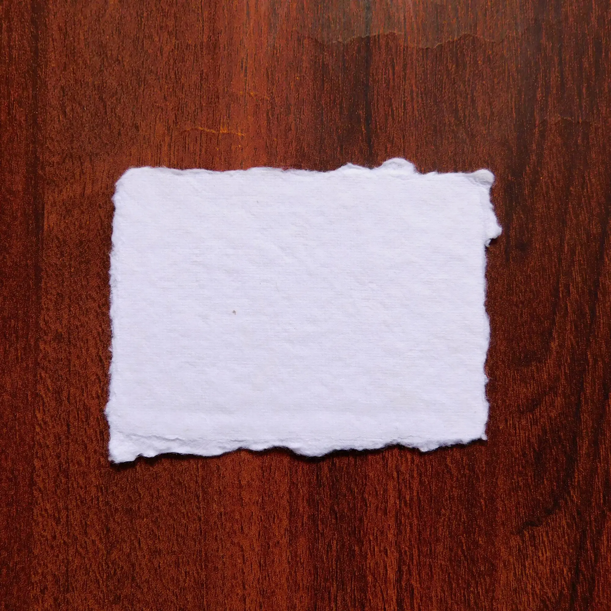 Natural White Deckle Edge Blank Paper 100% Handmade Cotton Rag Paper For Making Invitation Card ...