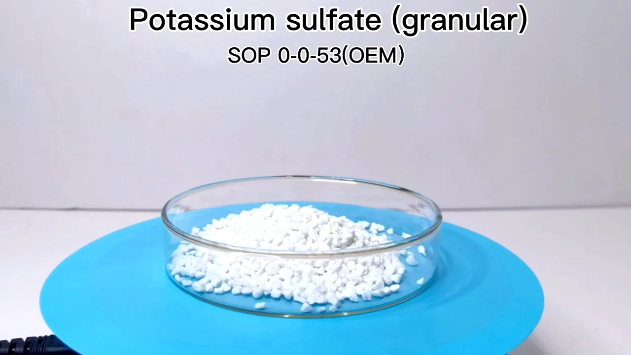 Base Fertilizer Potassium Sulphate K2so4 Sop 0-0-52 - Buy Soluble ...