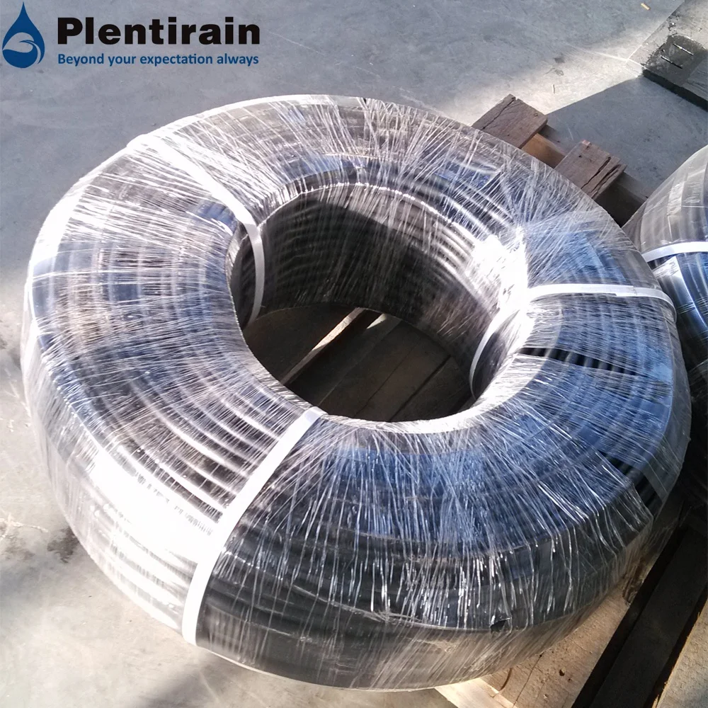 Drip Line With Cylindrical Dripper Emitters Inline Irrigation Hose For ...