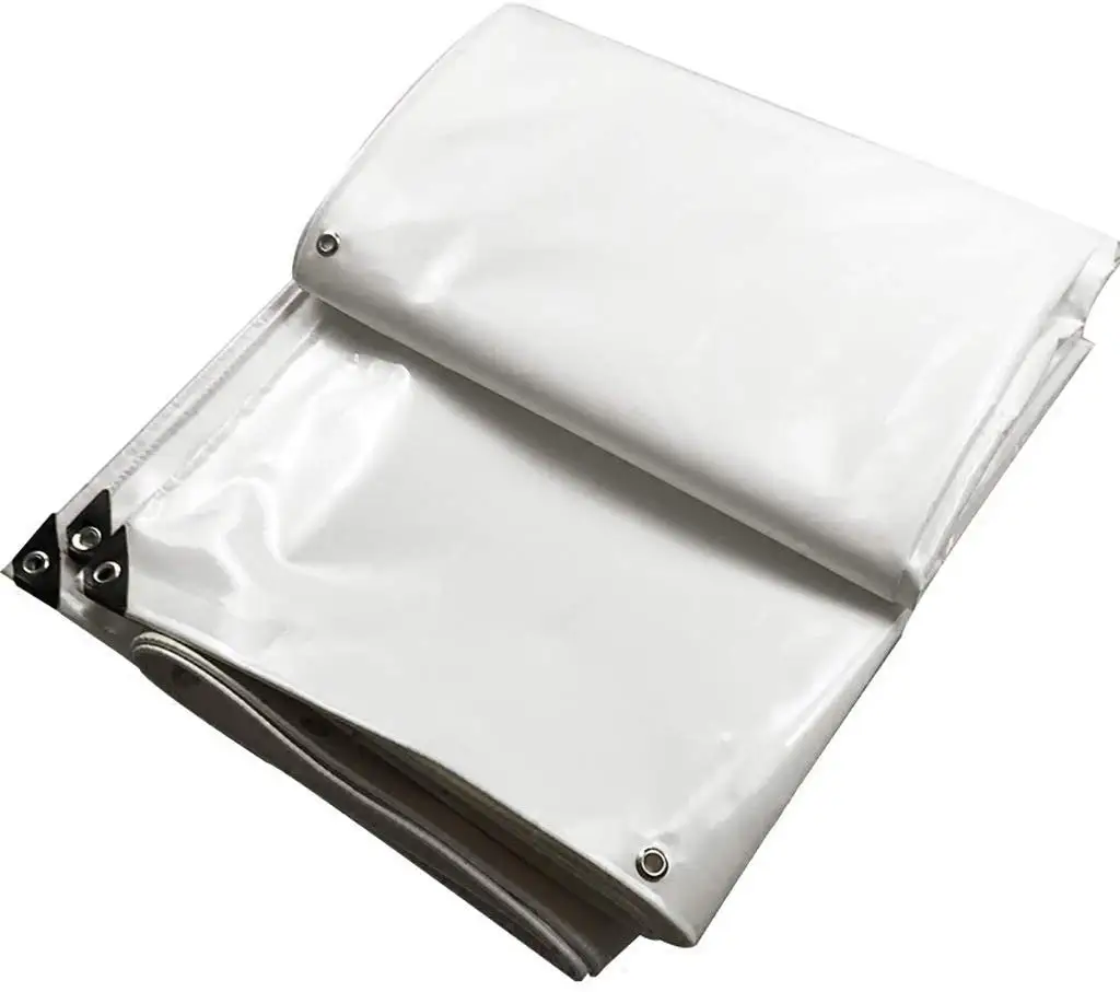 650gsm Waterproof Polyester Pvc Tarps Bache Tarpaulin Truck Cover With Eyelet D-rings - Buy Pvc ...