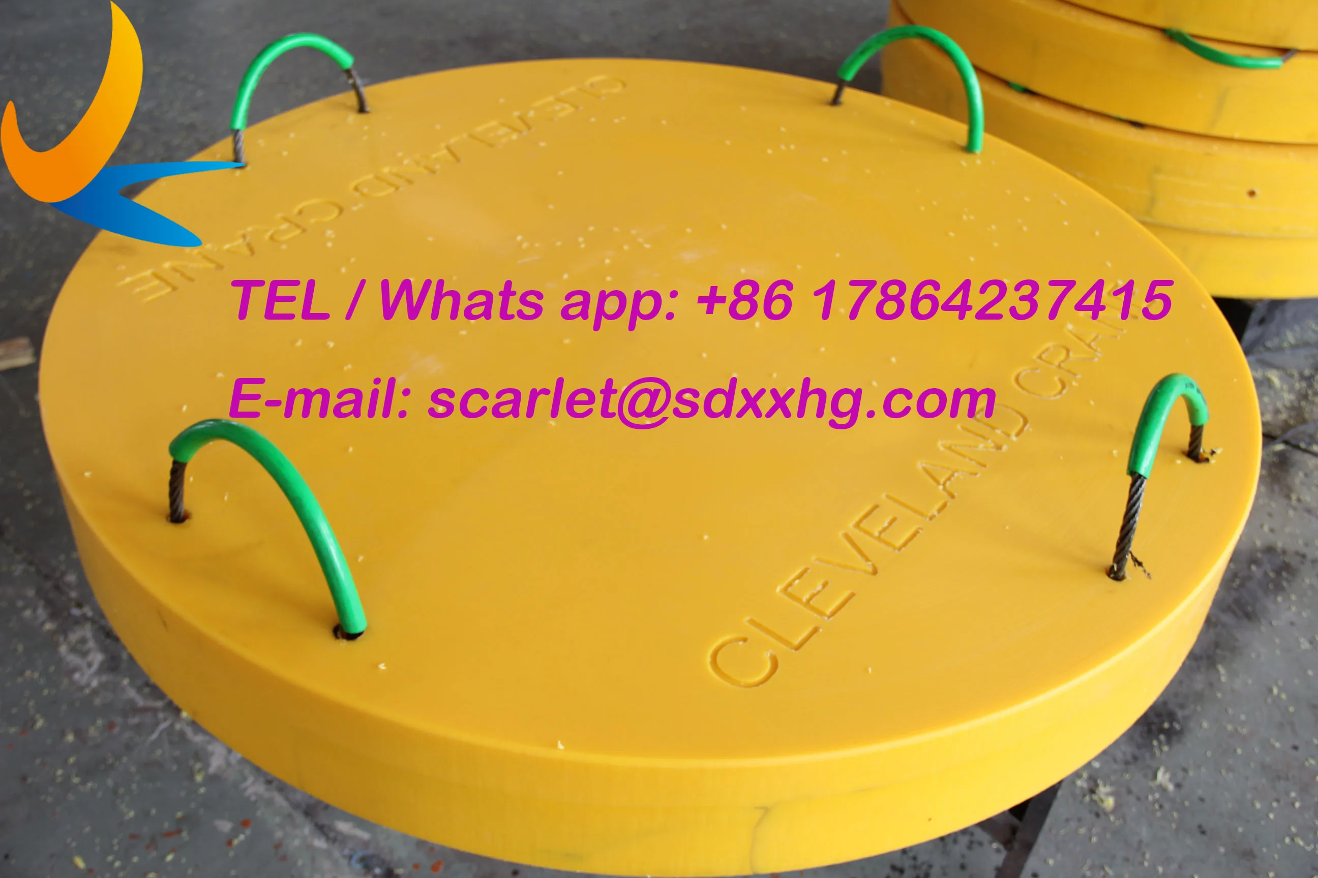 Plastic Crane Foot Support /crane Outrigger Support /outrigger Plates ...