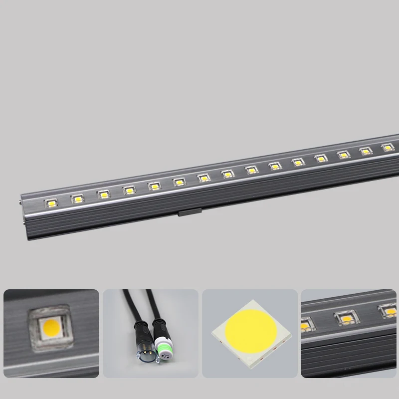 Outdoor Rgb Dmx 3in1 Led Wall Wash Light Linear Bar Washer Stage ...