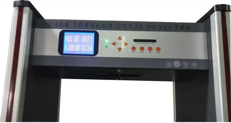 Safety Walk Through Gate Metal Door Frame Detector Security Scanner ...