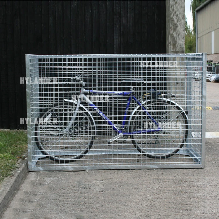 Secure Outdoor Storage with Lockable Metal Bike Locker