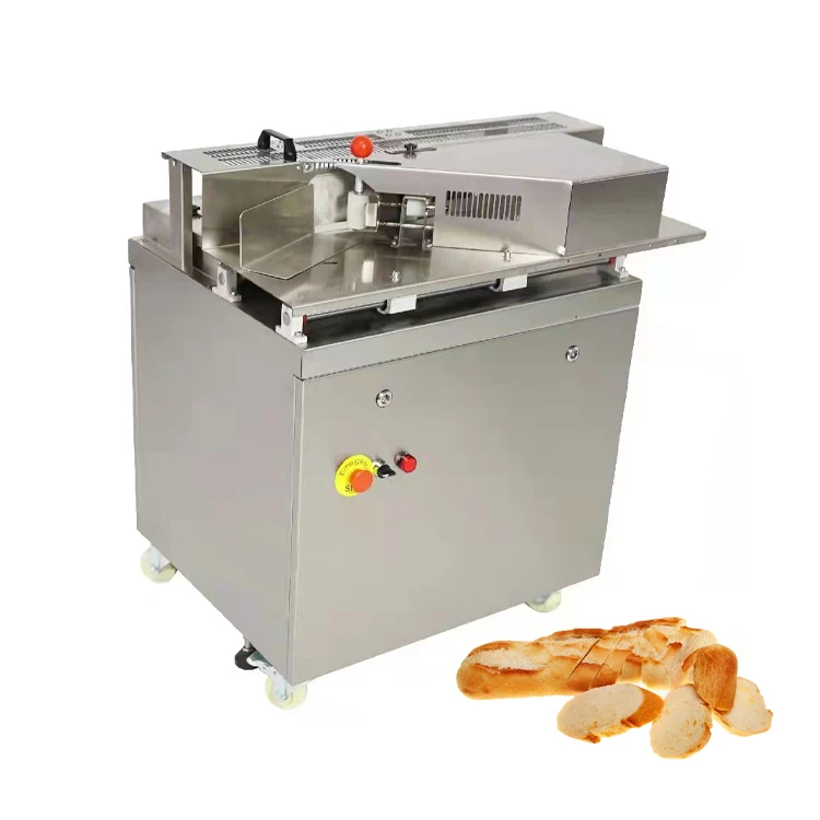 Electric Baguette Slicer - 180-300PCS/H Capacity Machine