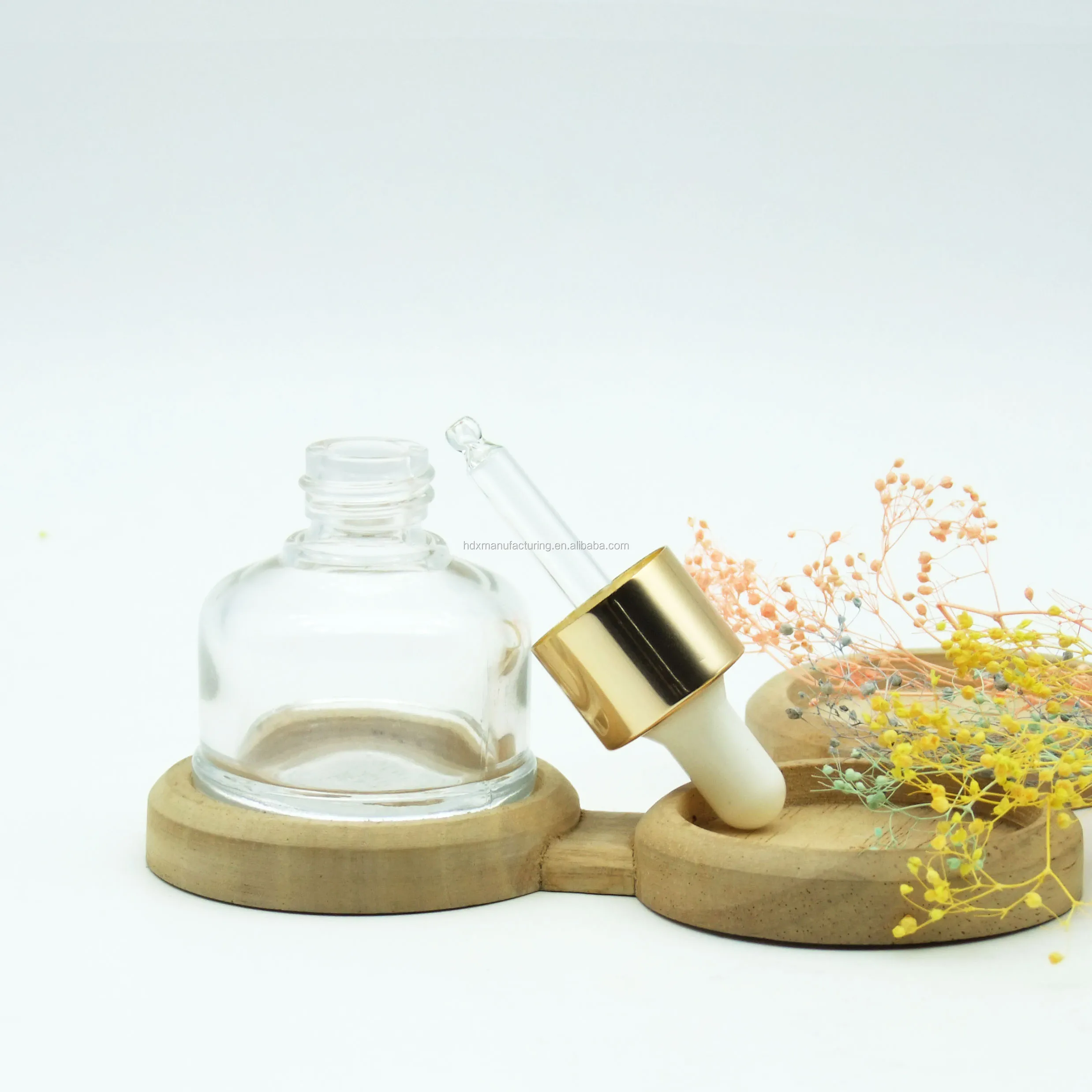 Clear Glass Droppers - 30 Ml Bottles for Face Serum