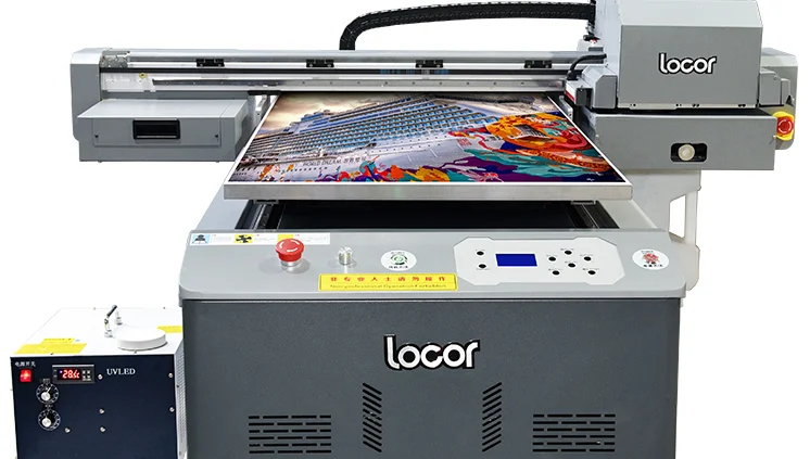 Locor Uv 60*90 Cm A1 A2 Size Digital Inkjet Uv Flatbed Printer Uv Led ...