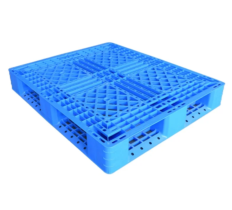 Blue 1200*1200*150mm Plastic Euro Pallet With Full Perimeter Base ...
