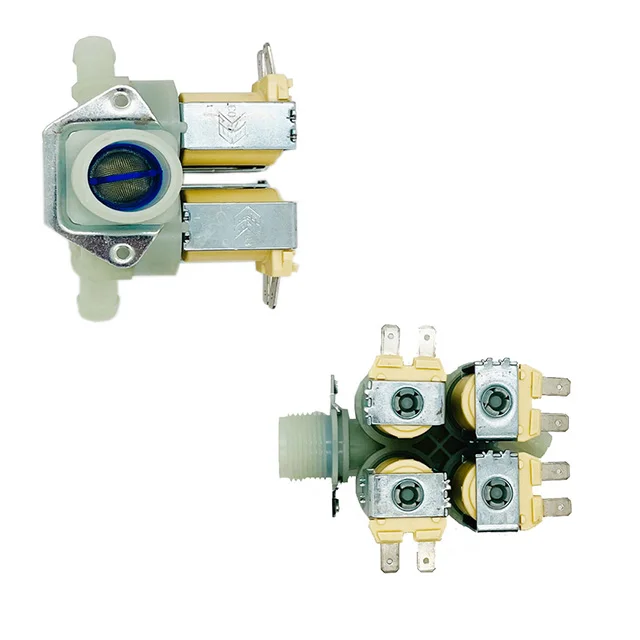 Universal Washing Machine Water Inlet Valve Single Solenoid Valve Steam ...