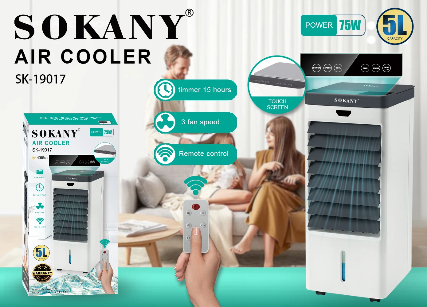 Sokany air Conditioning Fan Household Desktop air Cooling Machine ...