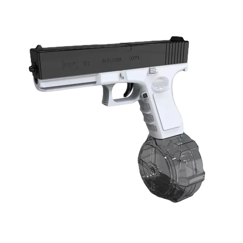 New Electric Water Guns Glock Automatic Water Gun 32 Ft Range Powerful ...