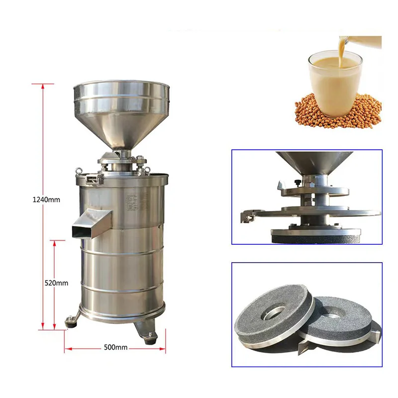 Stainless Steel Soybean Grinding Machine /soy Milk Machine /soy Milk ...
