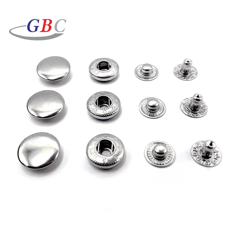 Different Types Decorative Metal Press Snap Button Covers - Buy Press ...