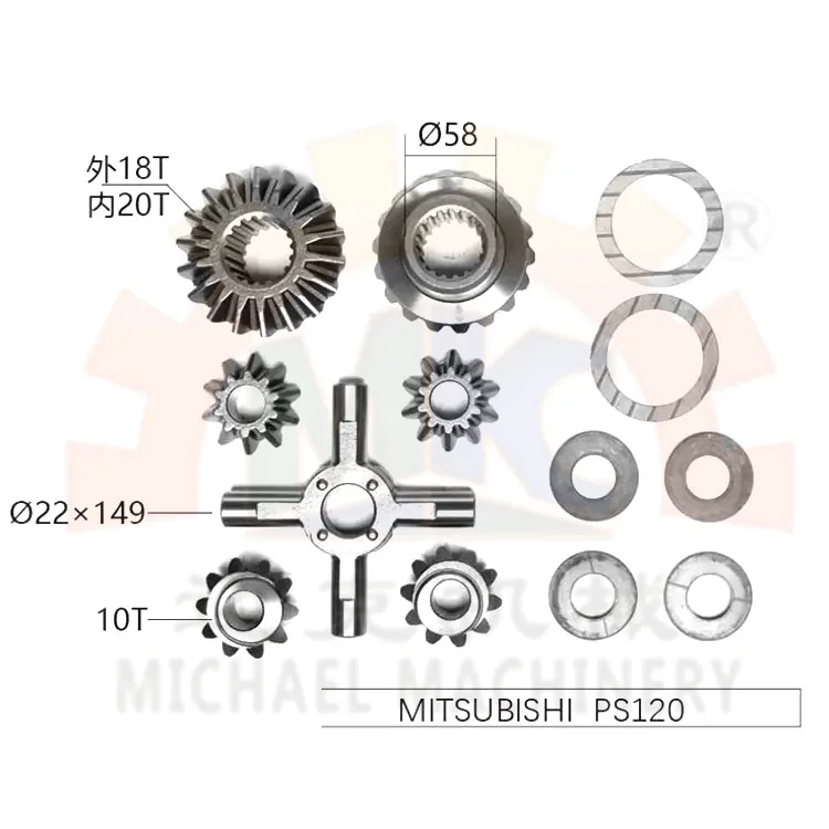 MC863589三菱坎特卡车PS120 4D34后轮轴最终差速器| Alibaba.com