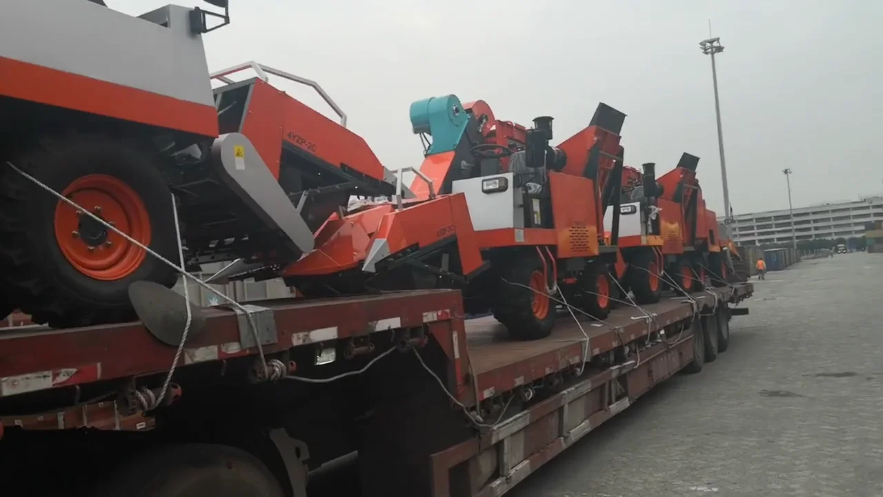 Ear Corn Picking 2 Row Combine Harvester For Sale - Buy 2 Row Combine ...