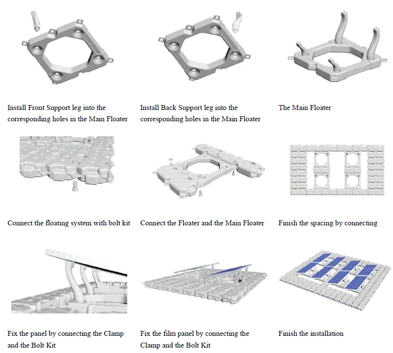 Mrac Floating PV Mounting System - Durable & Efficient
