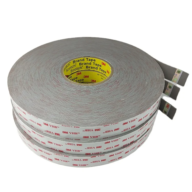 3M 4941 Double-sided Adhesive Tape of 33m in Length Made of VHB Grey ...