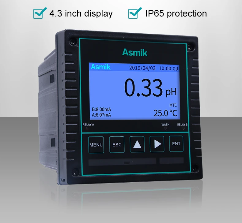 ph Monitoring System Wastewater Ph-tester Waterproof Ph/tds/orp Tester ...