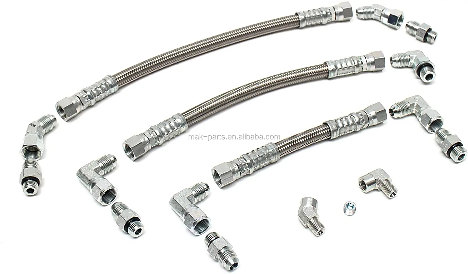1880191c91 F6tz9s317a Upgraded High Pressure Oil Pump Hose Kit For 94.5 ...