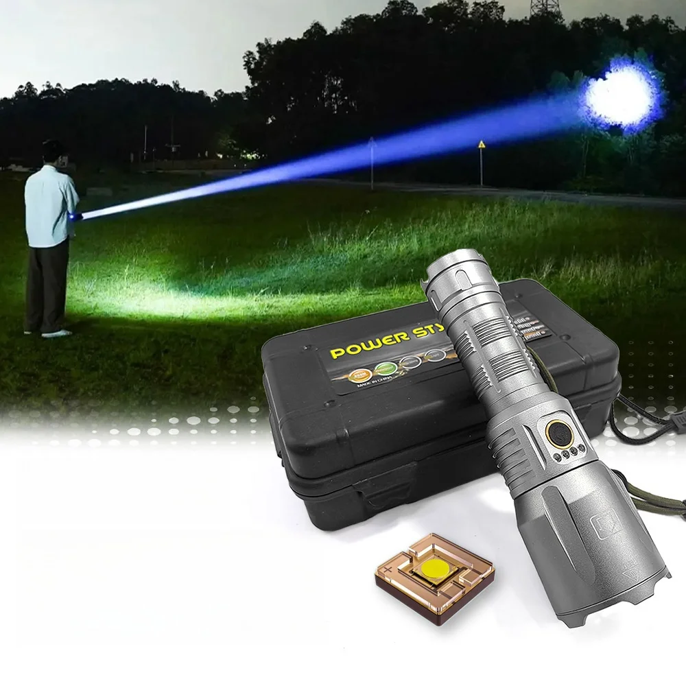 Ultra Long Range White Laser Flashlight 1000 Meters Large Spot ...