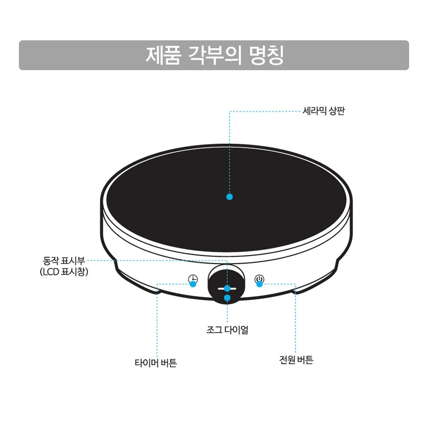 Korea Exclusive Mini Kc Approved Square Induction Spare Parts Cooktops ...