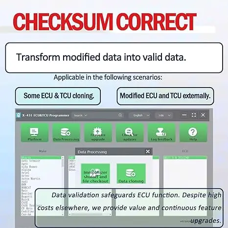 Launch 2025 X431 ECU & TCU Programming Clone Tool - OBD 2 Car ...