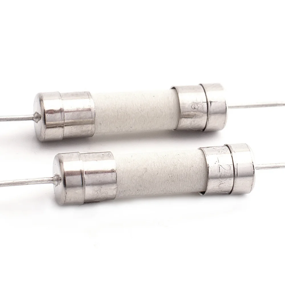 Glass Ceramic Tube 3.6x10 5x20 6x30 6.3x32 6x32 Cylindrical Lead Wire ...