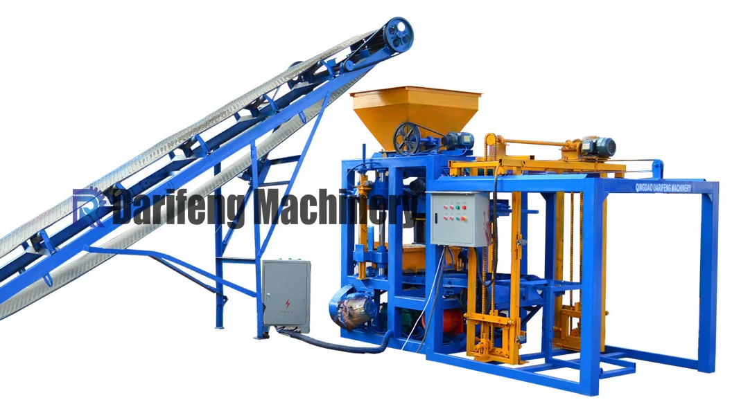 German Technology Small Block Cuber Machine Qt 4-24 Manual Block ...