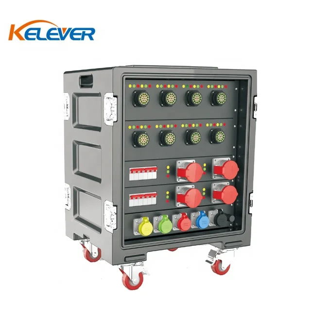 48 Channels 12U Socapex Audio Power Distro Rack - KELEVER