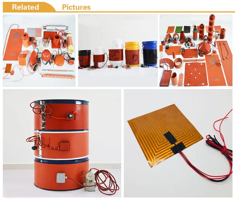 Flexible Heating Element Battery Powered Dc 12v Silicone Heater Pad ...