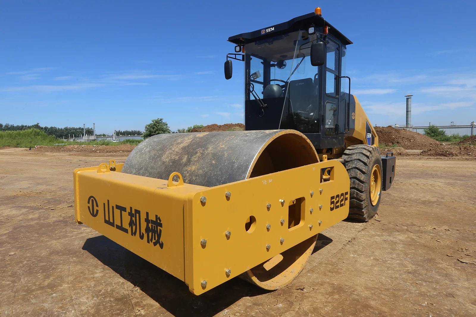 Good Performance Sem522f 22ton Road Compaction Machine Road Roller ...