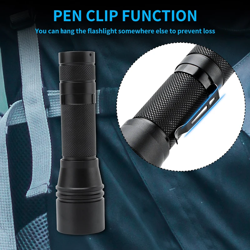 Creative Long Range High Powerful 18650 Battery Torchlight Led Big Zoom ...