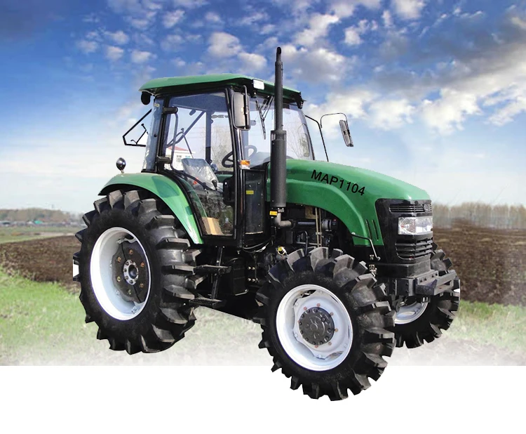 110hp Ac Farm Tractor 1104 Tractor Grader Blade And Front Load - Buy ...