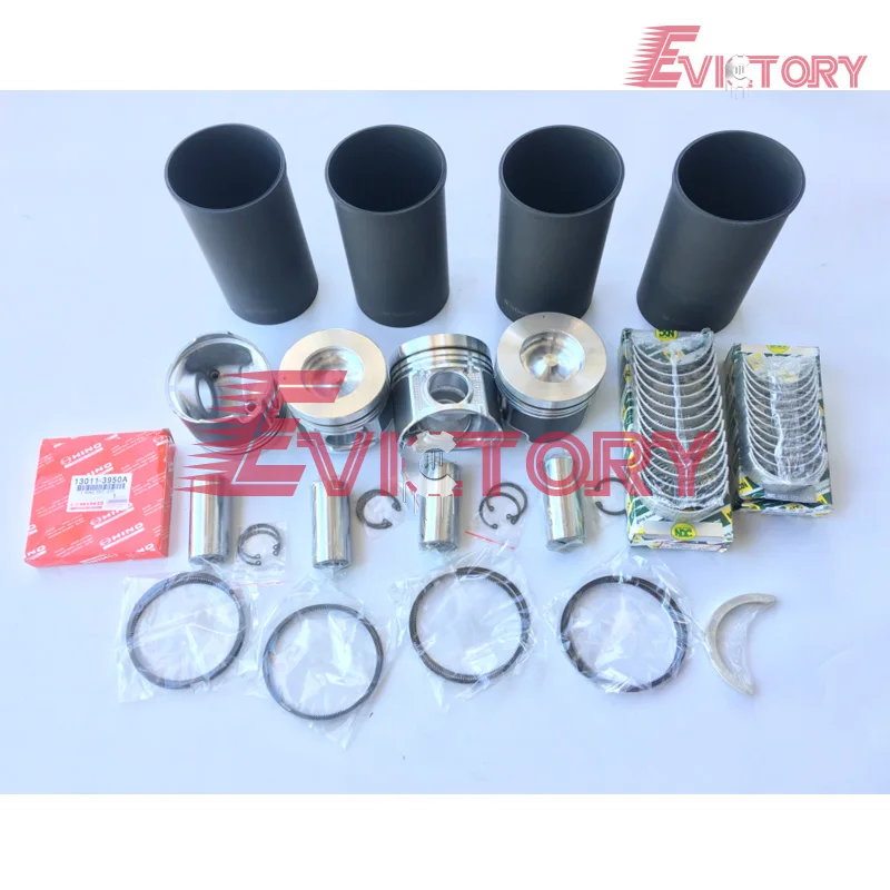 HINO N04C Engine Overhaul Rebuild Kit - EVICTORY Quality