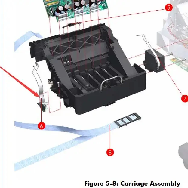 HP Designjet Line Sensor Q6683-67004 for 24 & 44 Inch Plotters