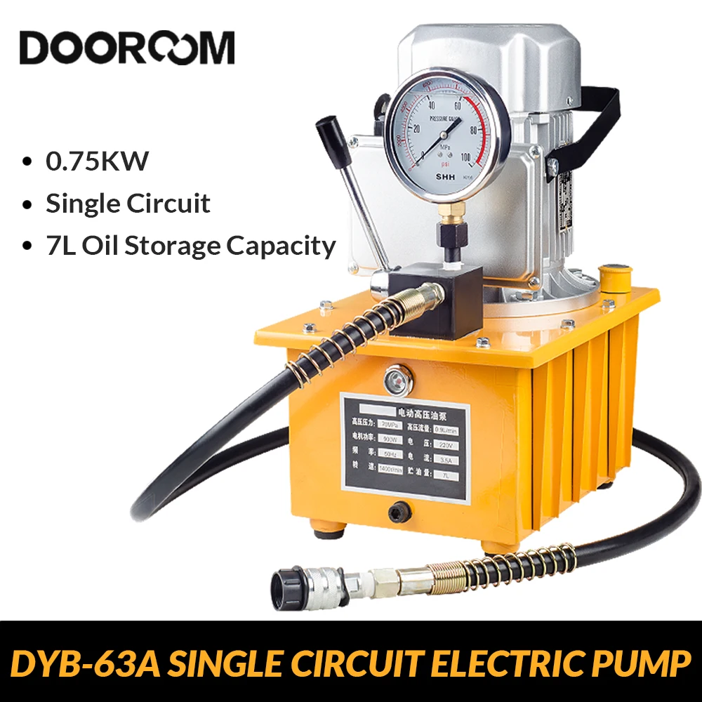 DYB-63A Single Loop Hydraulic Electric Pump 700 Bar High Pressure